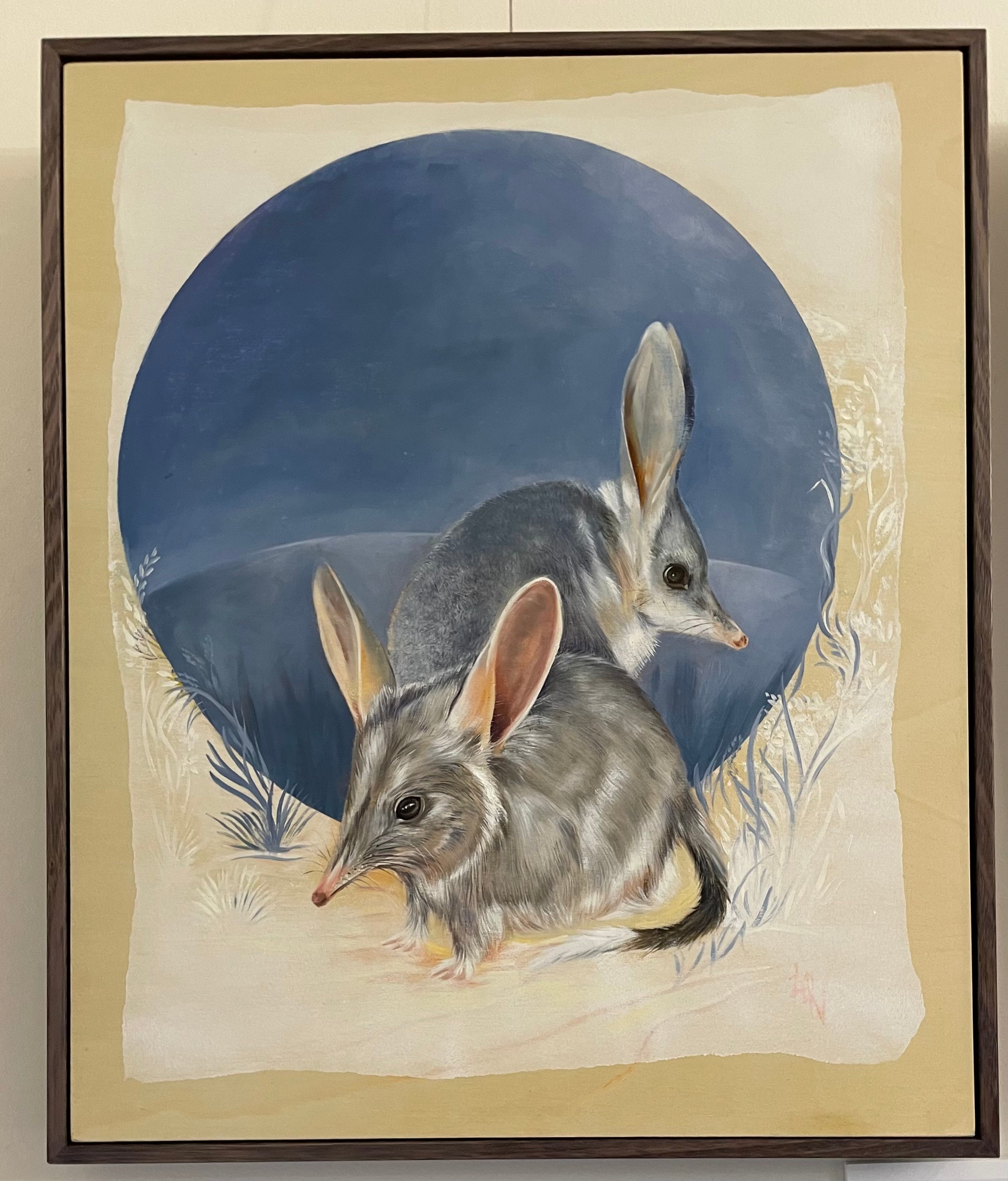 A Rarity of Bilbies - Original Oil Painting – Art by Lesley Rosochodski