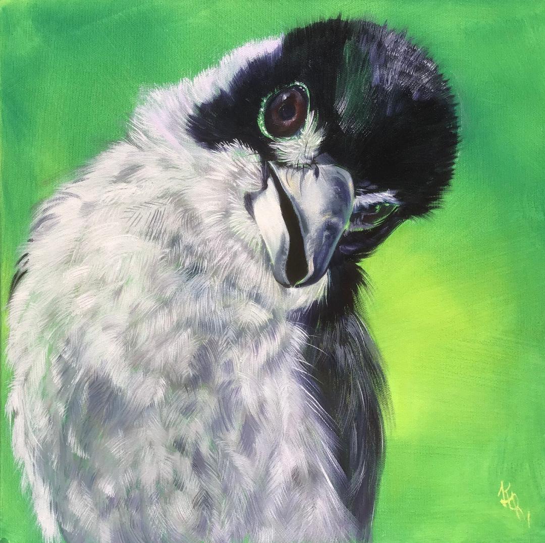 Butch - Original Oil Painting **** SOLD **** – Art by Lesley Rosochodski